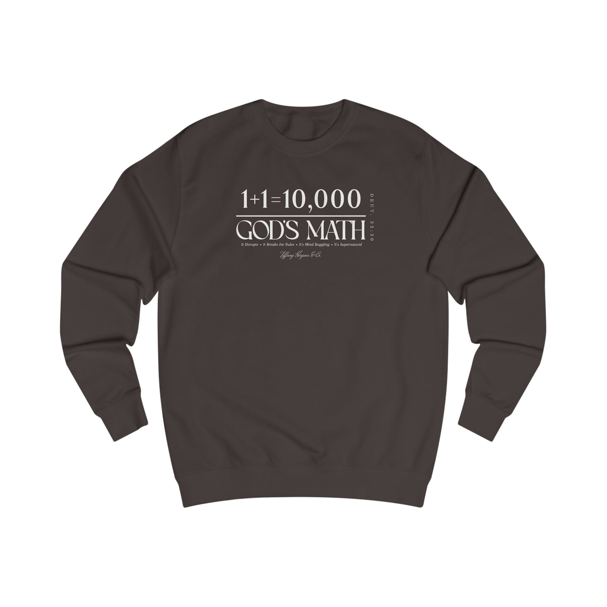 God's Math (Style 2) Cozy Unisex Sweatshirt